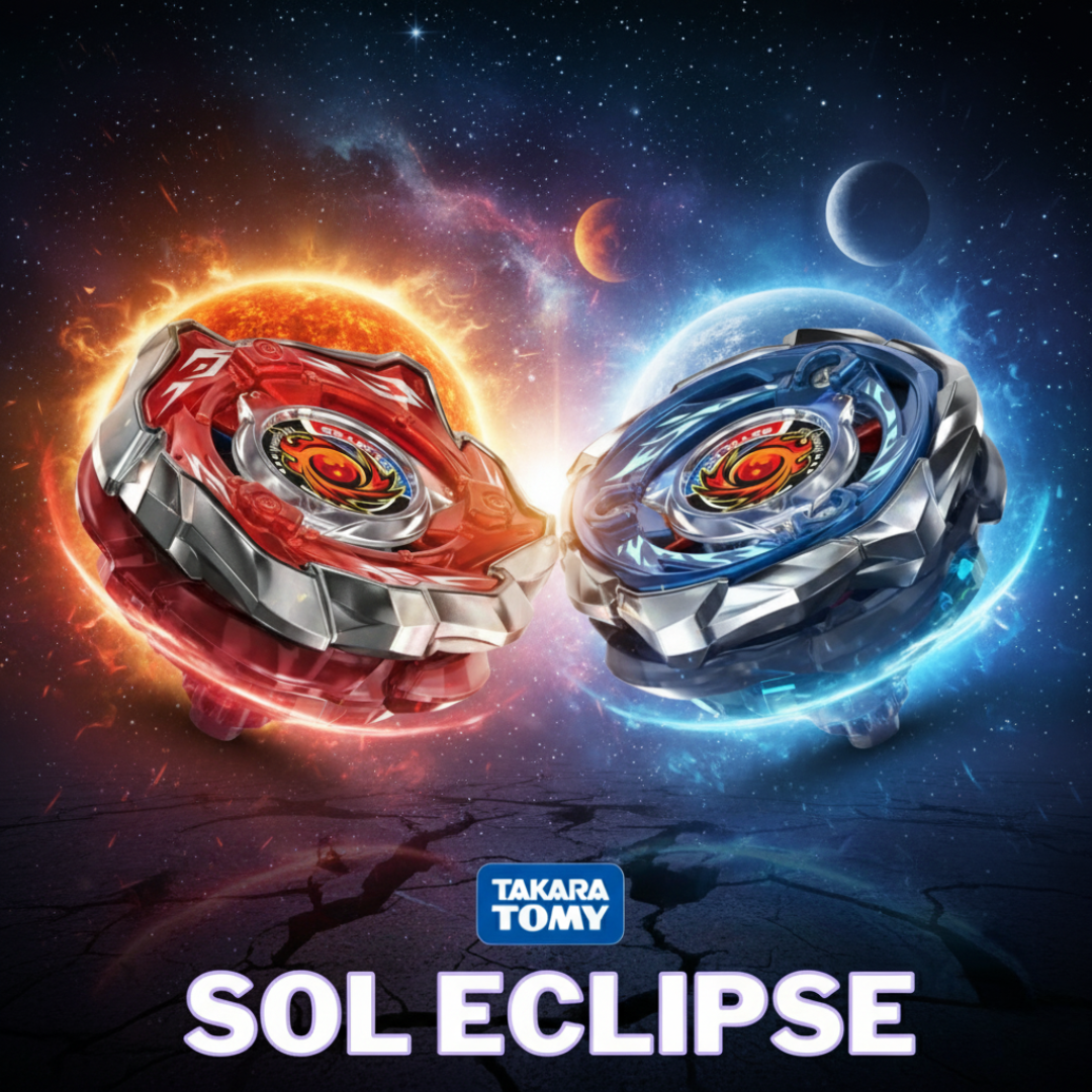 Sol Eclipse de BeyBlade X de Takara Tomy – BeyClub Shop
