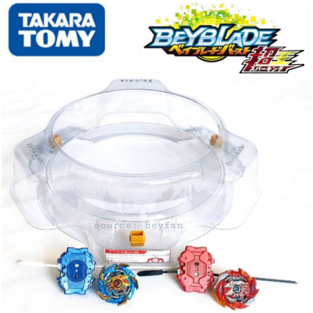 B-162 Set Helios + Hyperion con Estadio y Lanzadores de BeyBlade Burst ...