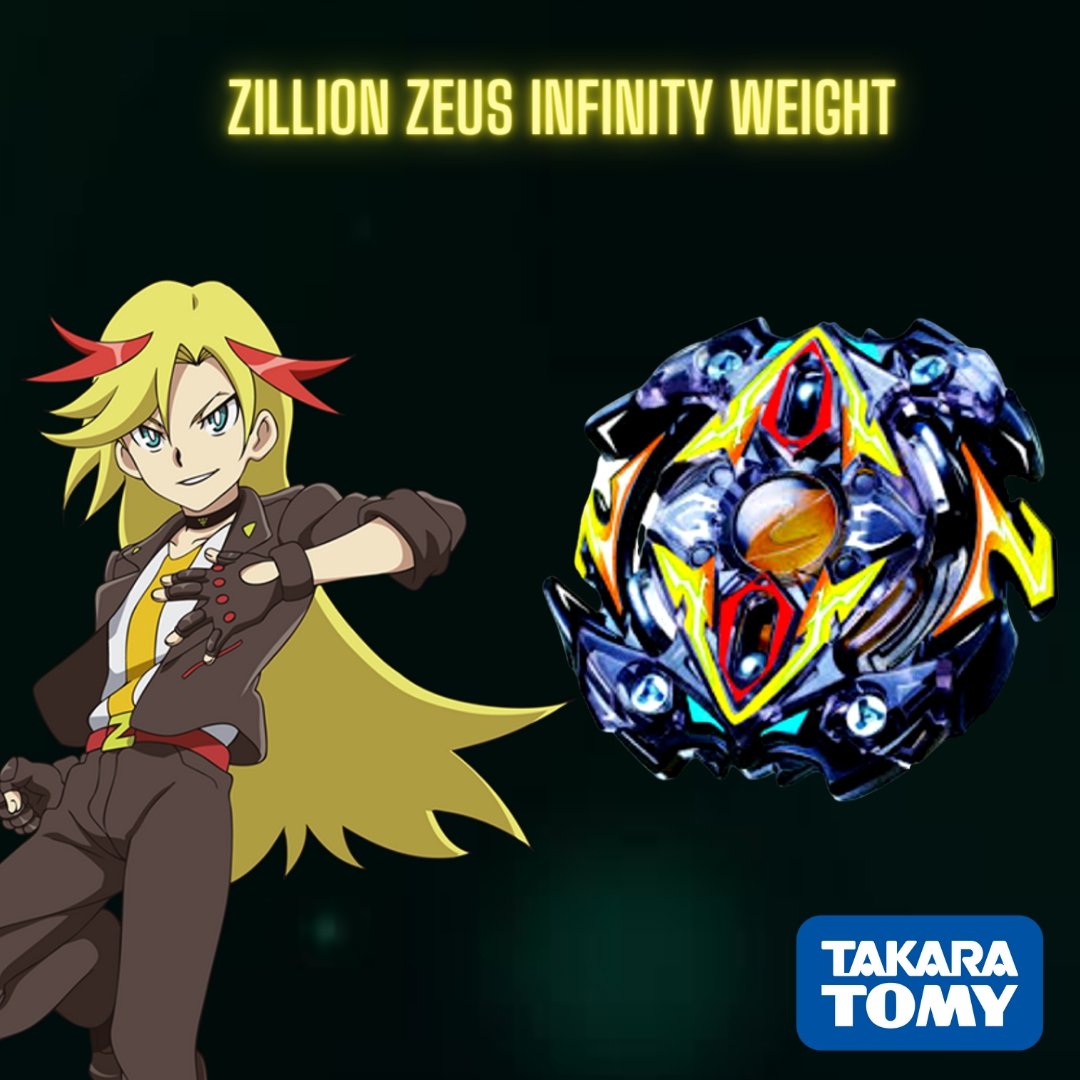 Zillion Zeus/Zeutron Infinity Weight [BeyBlade Original] – BeyClub Shop